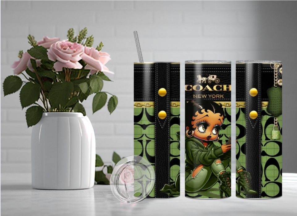 GREEN COACH BETTY BOOP – PRETTY-PRESSED